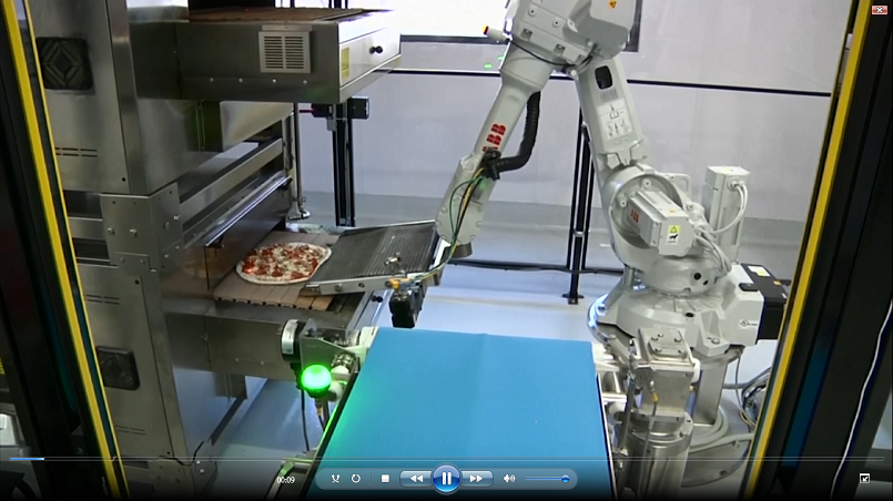 VIDEO: US company makes pizza using robots - Loop News