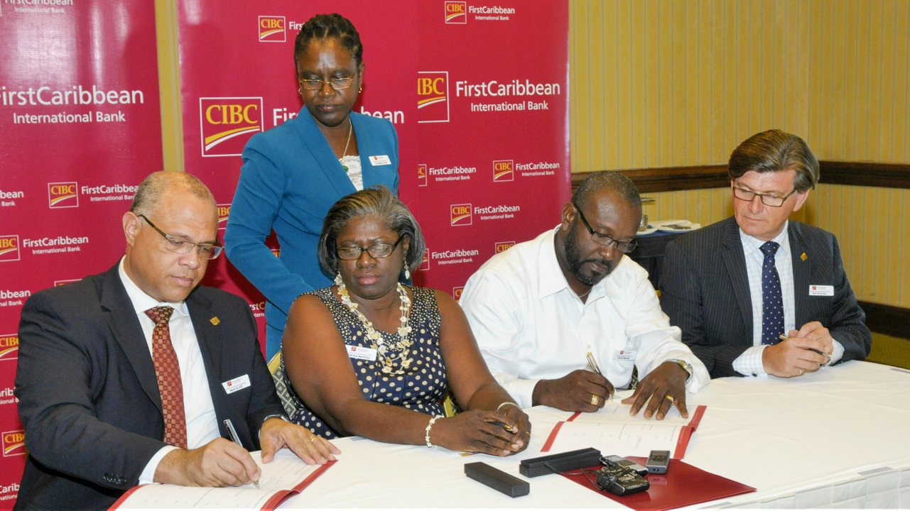 CIBC FirstCaribbean and 11 trade unions sign agreement - Loop News