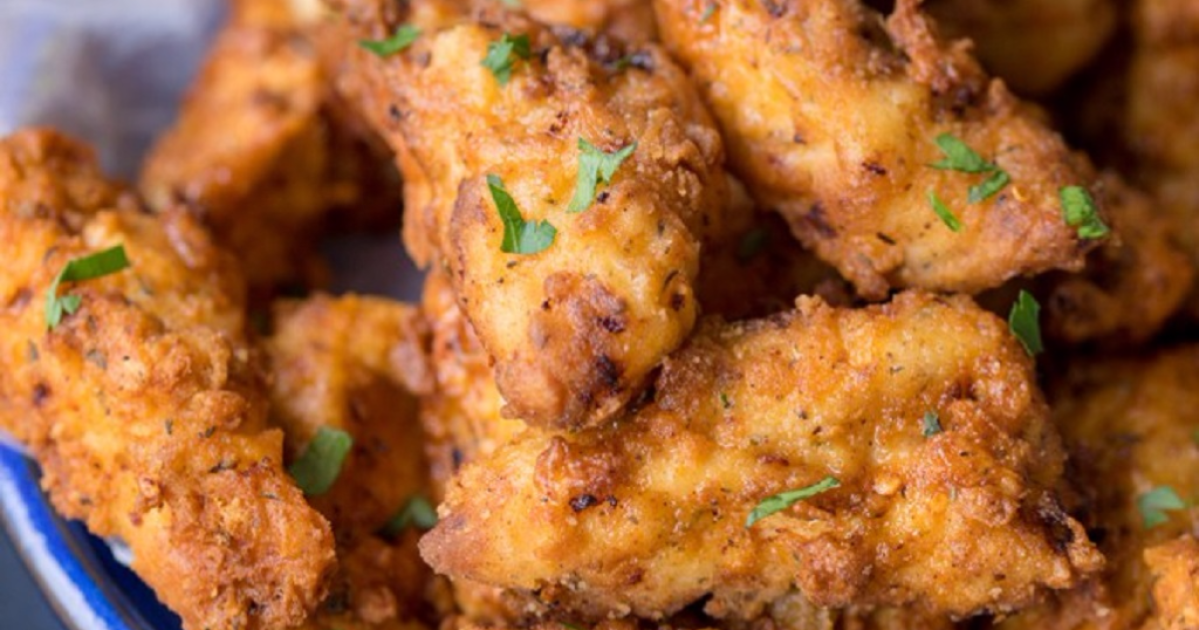 Loop Sunday Lunch - Crispy Chicken Tenders with Garlic Chilli Dip ...