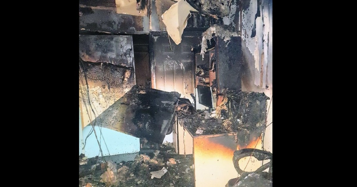 Lightning strike leads to fire at HMP Northward stores building - Loop News