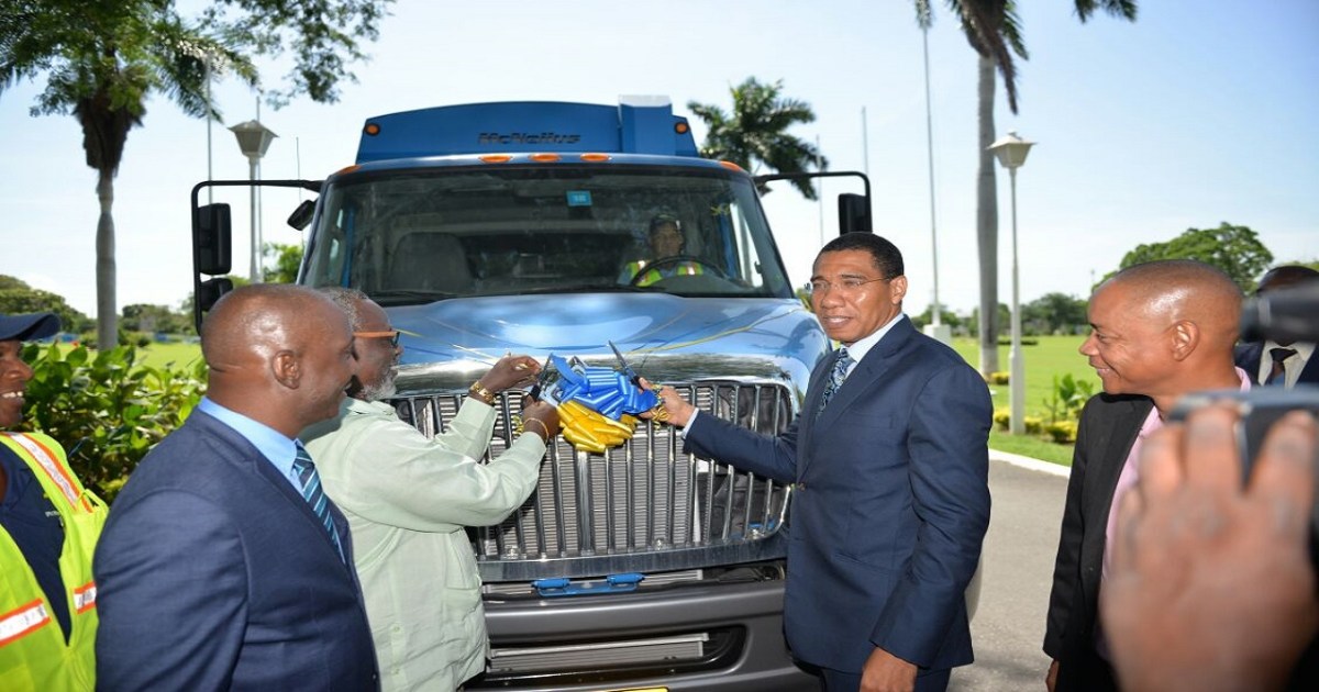 NSWMA receives 11 new compactor garbage trucks - Loop News