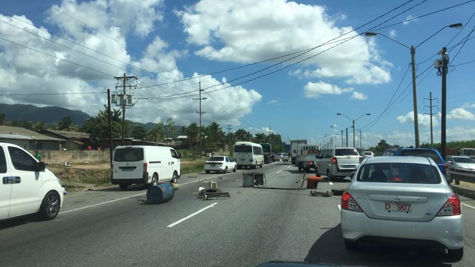 UPDATE: Traffic flowing freely on Beetham highway following protest ...