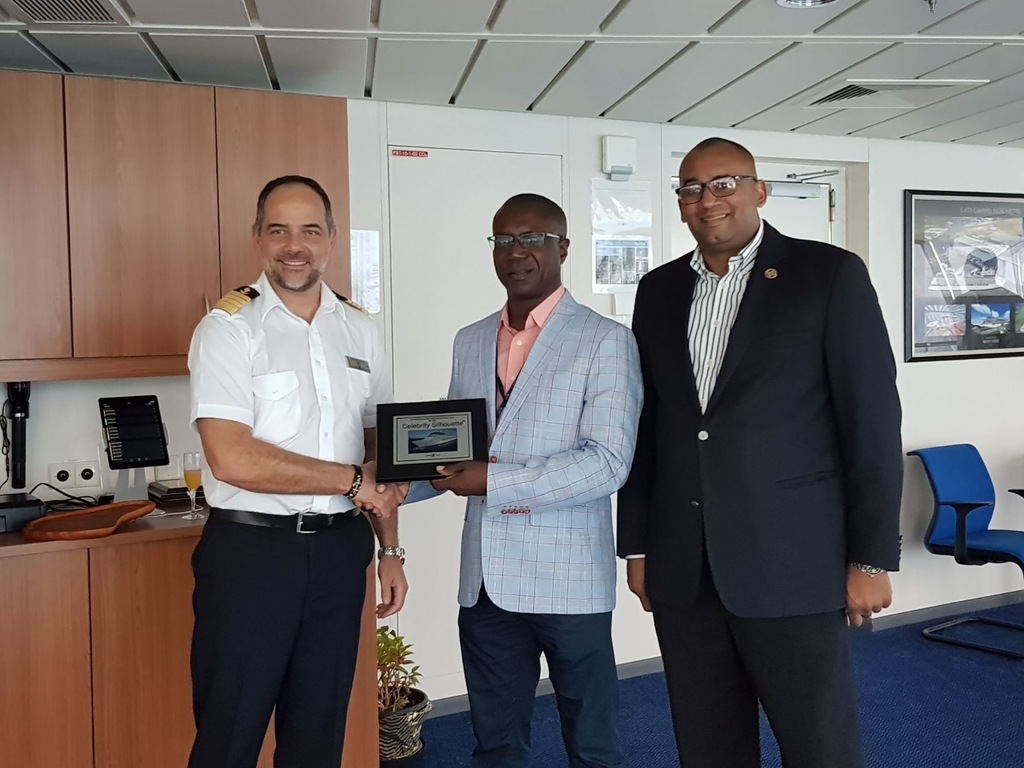 Barbados welcomes luxury cruise ship, Celebrity Silhouette - Loop News