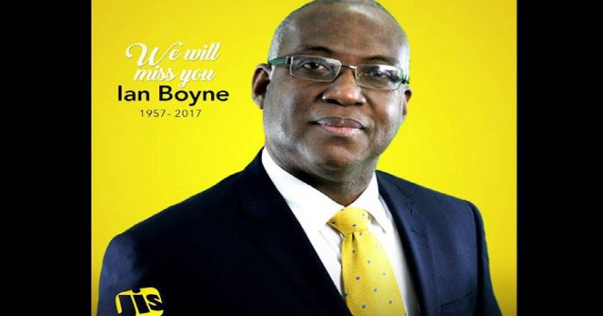 ALL FOR IAN: family, friends, politicians celebrate Boyne's life - Loop ...