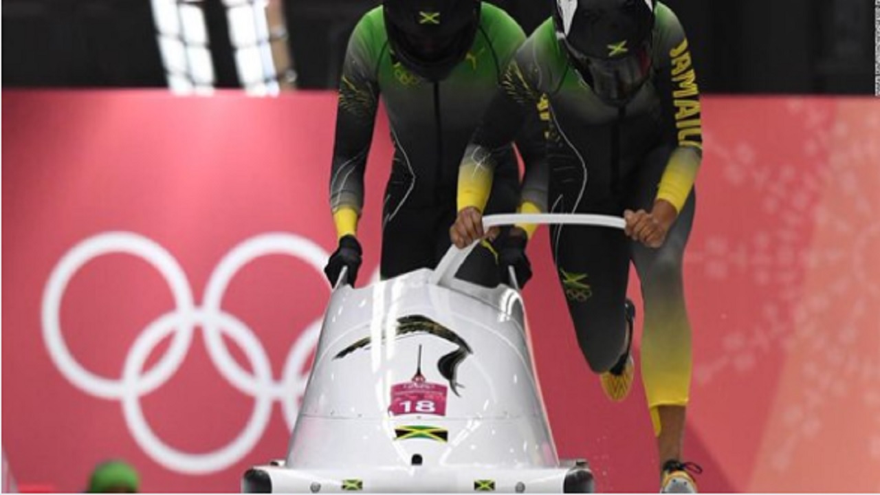 Jamaican bobsled team finishes second-from-bottom at Winter Olympics ...