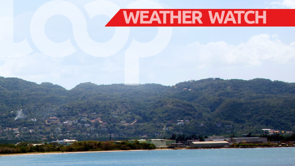 Jamaica weather: cold front lingers, scattered afternoon showers - Loop ...