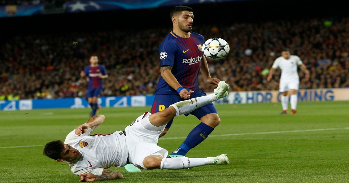 2 own goals help Barcelona beat Roma 4-1 in CL quarterfinals - Loop News