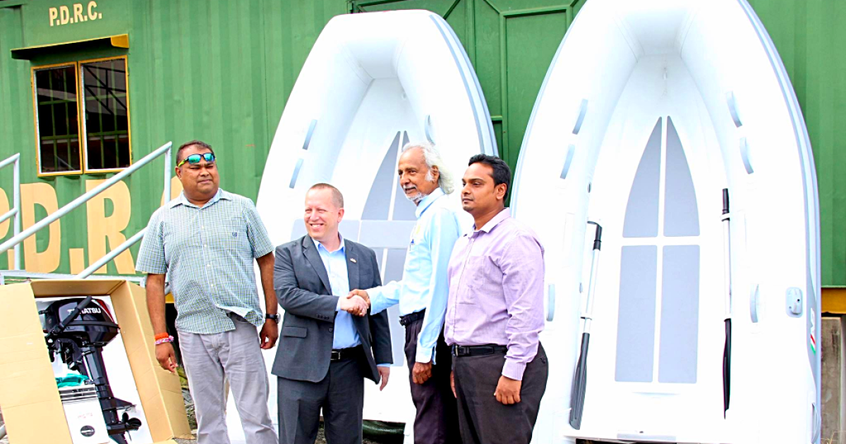US embassy donates two rescue boats for T&T disaster response - Loop News