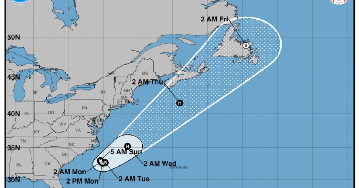 Tropical Storm Chris forms in Atlantic - Loop News