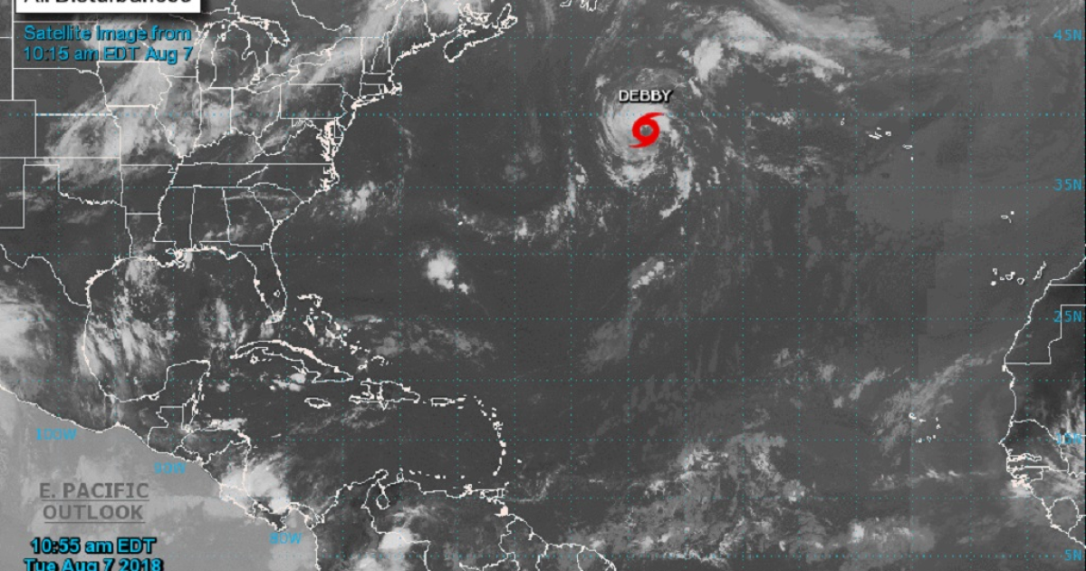 Subtropical storm Debby forms in North Atlantic - Loop News