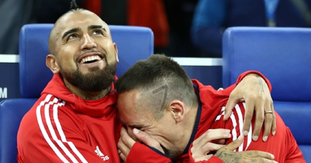 Ribery says emotional goodbye to Vidal - Loop News