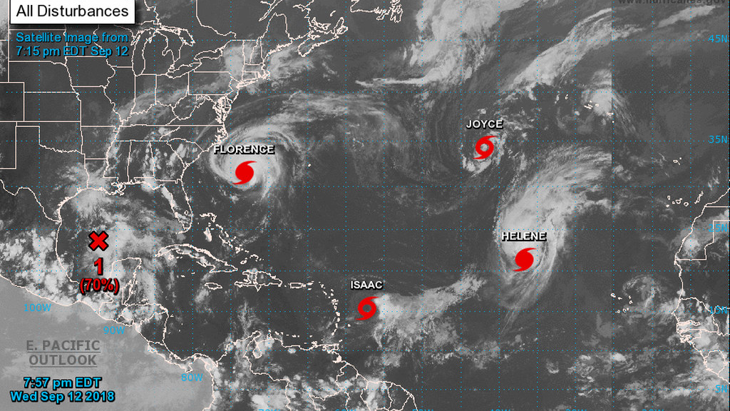 Four storms swirling in Atlantic as Tropical Storm Joyce forms - Loop News
