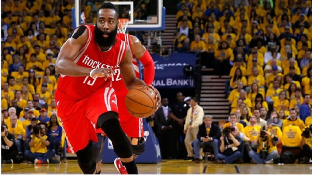 Harden's fifth straight 40-point game helps Rockets top Warriors in OT ...