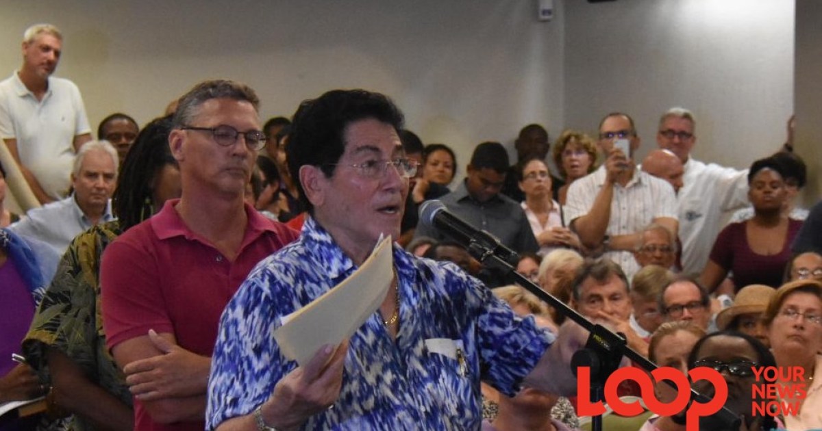 VID: Sir Assad Haloute issues warning to Blue Horizon Hotel developers ...