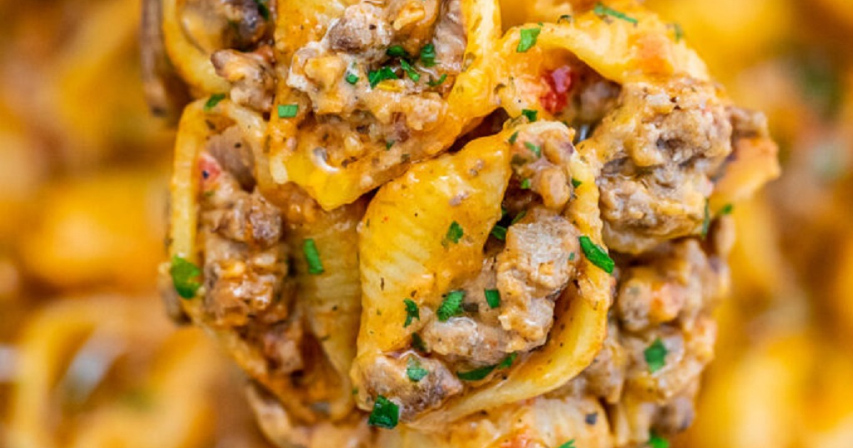 Loop Sunday Lunch: Creamy Beef and Shell Pasta - Loop News