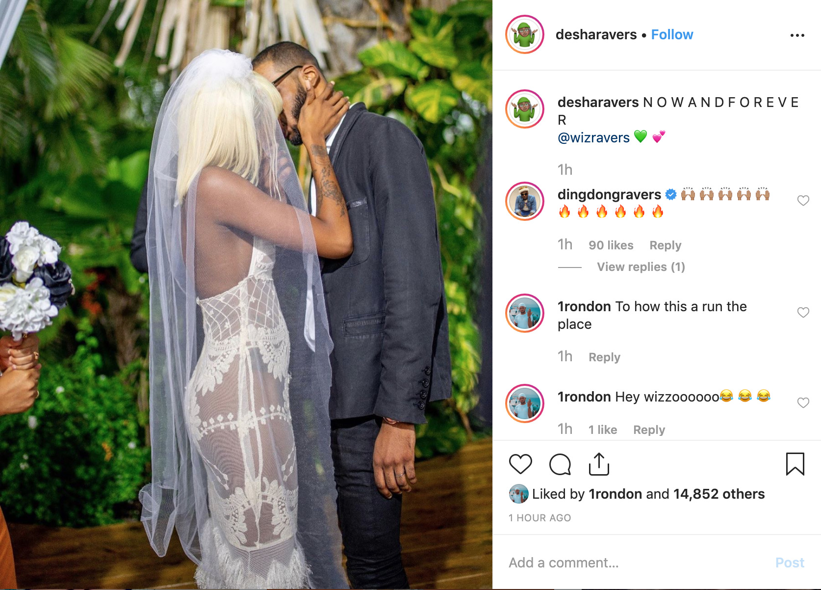 UPDATE: Desha and Wiz Ravers are not married! - Loop News