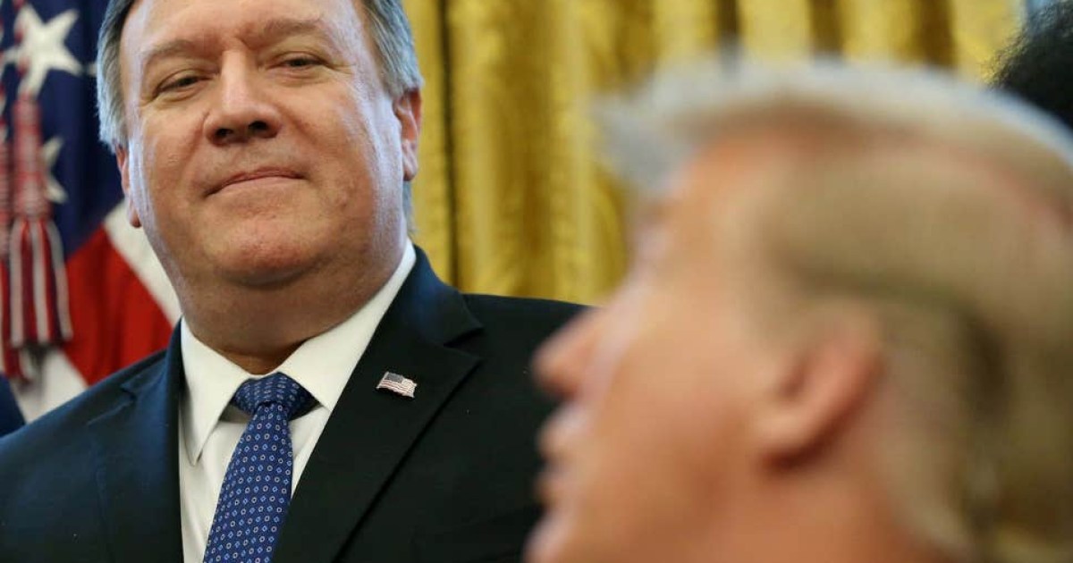 Pompeo acknowledges he was on Trump call at centre of probe - Loop News