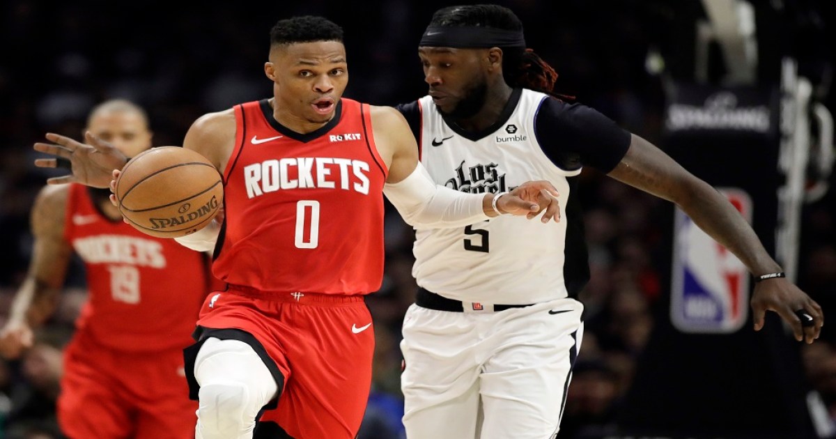 Westbrook stars as Rockets soar past Clippers, Bucks down Lakers - Loop ...
