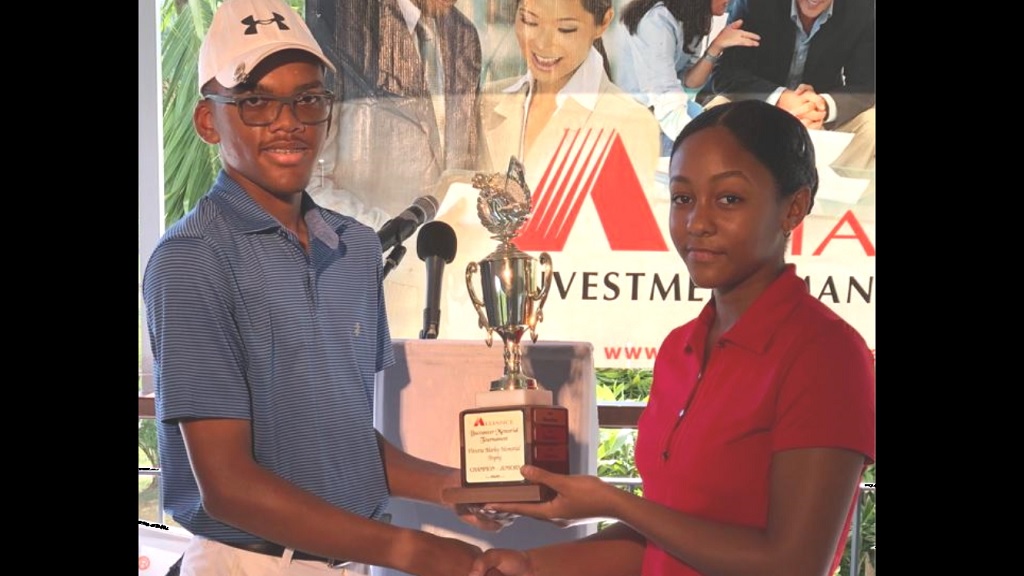 Grant takes top spot in 4th match of Sandals junior golf Series - Loop News