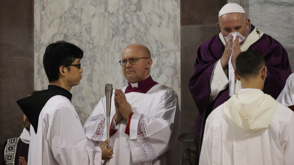 Pope cancels visit with Rome priests for 'slight' illness - Loop News