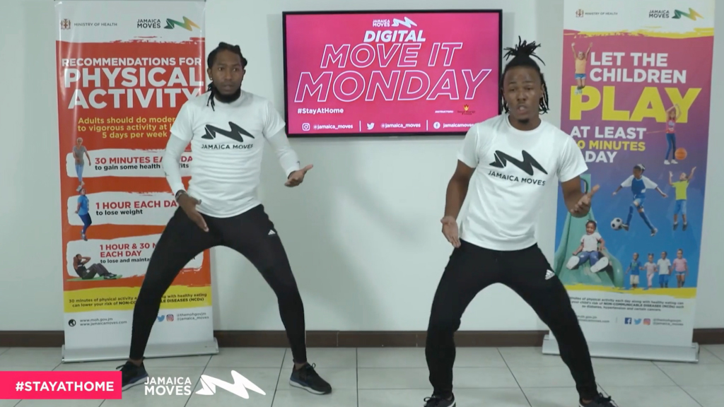 Watch: Get your sweat on with Jamaica Moves home workout - Loop News