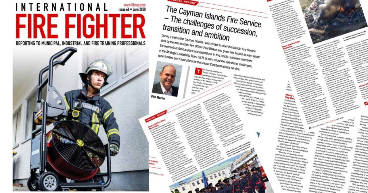CIFS Featured in International Fire Fighter Magazine - Loop News