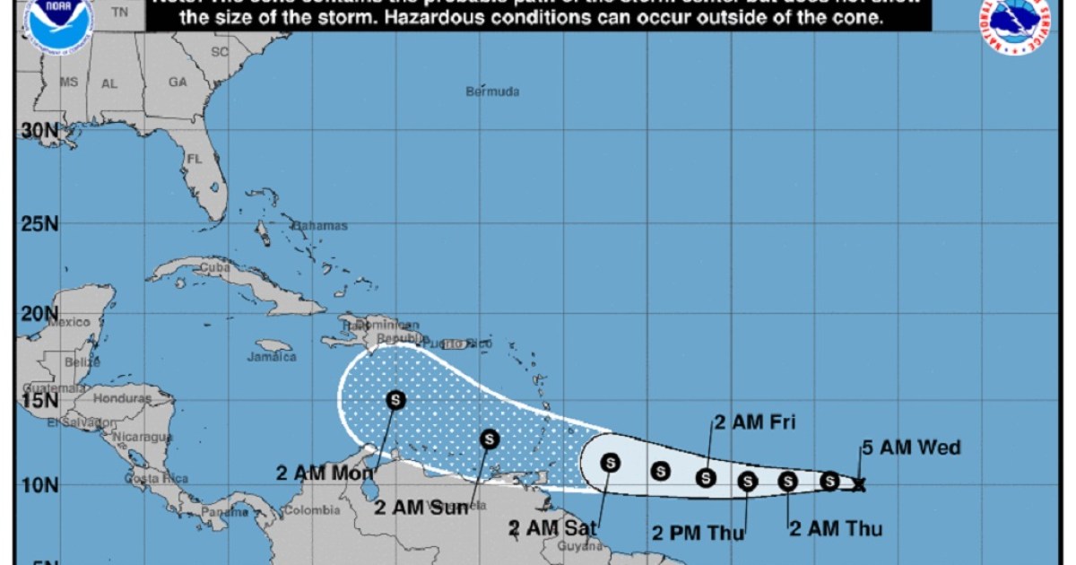 Tropical Storm Gonzalo heads for the Caribbean - Loop News