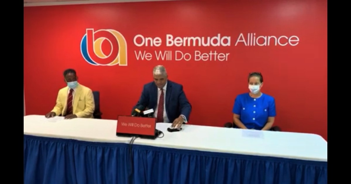 One Bermuda Alliance unveils new candidates - Loop News