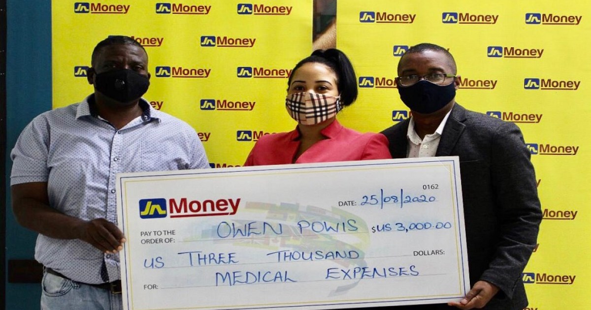 JN Money helps Cayman worker with donation towards dialysis treatment ...