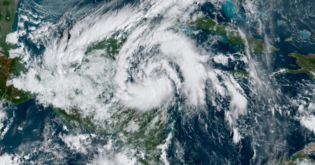 Tropical Depression 25 forms over the Northwest Caribbean - Loop News