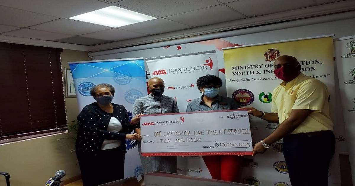 Joan Duncan Foundation commits $10 million to laptop/tablet initiative ...