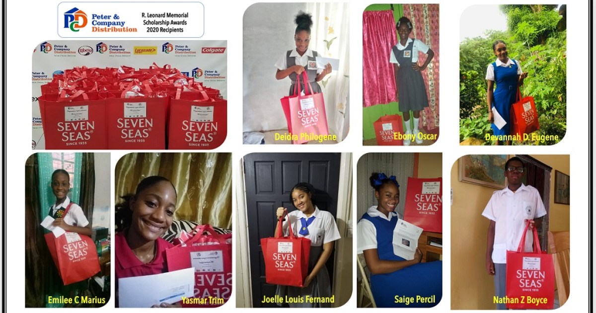 Peter and Company Distribution awards annual scholarships virtually ...