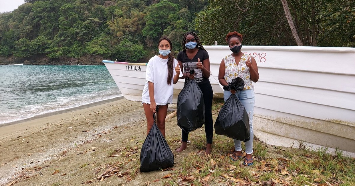 Tobago NGO cleans up beach ahead of turtle nesting season - Loop News