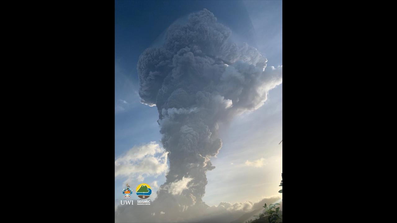 42 years later...La Soufriere blows again with early morning eruption - Loop News