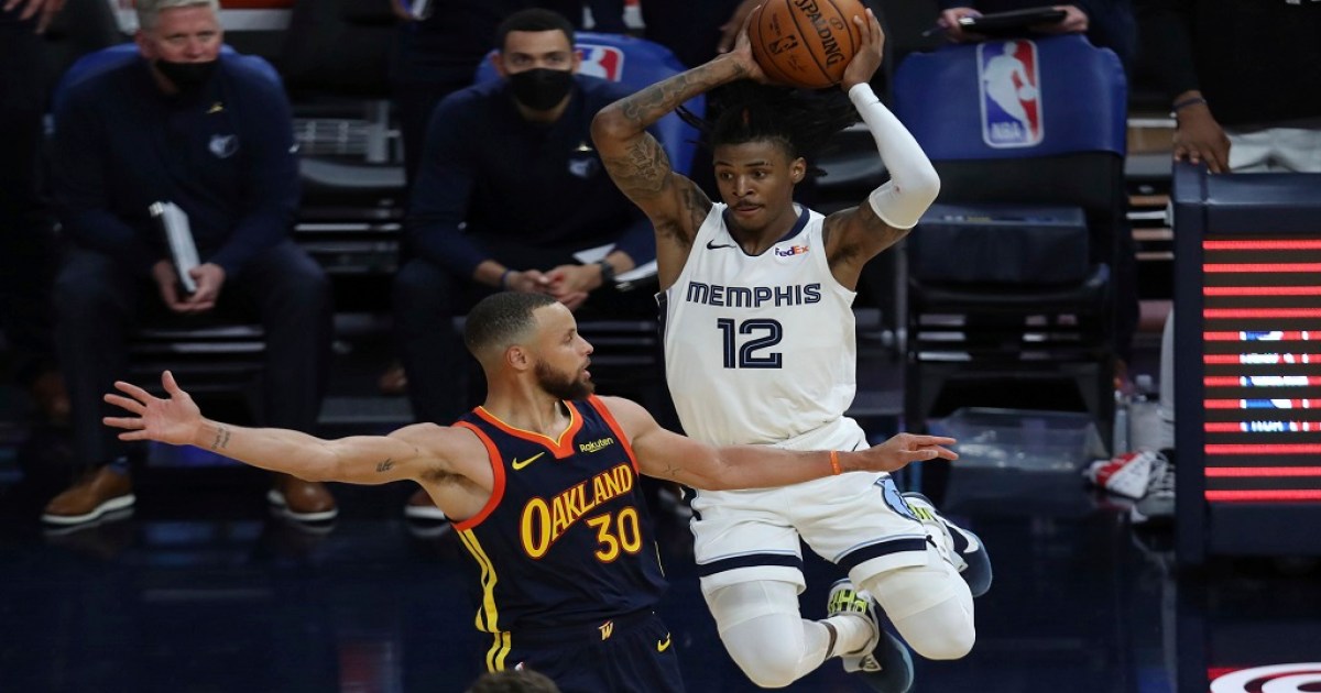 VIDEO: Morant stars as Grizzlies deny Curry's Warriors playoffs spot - Loop News