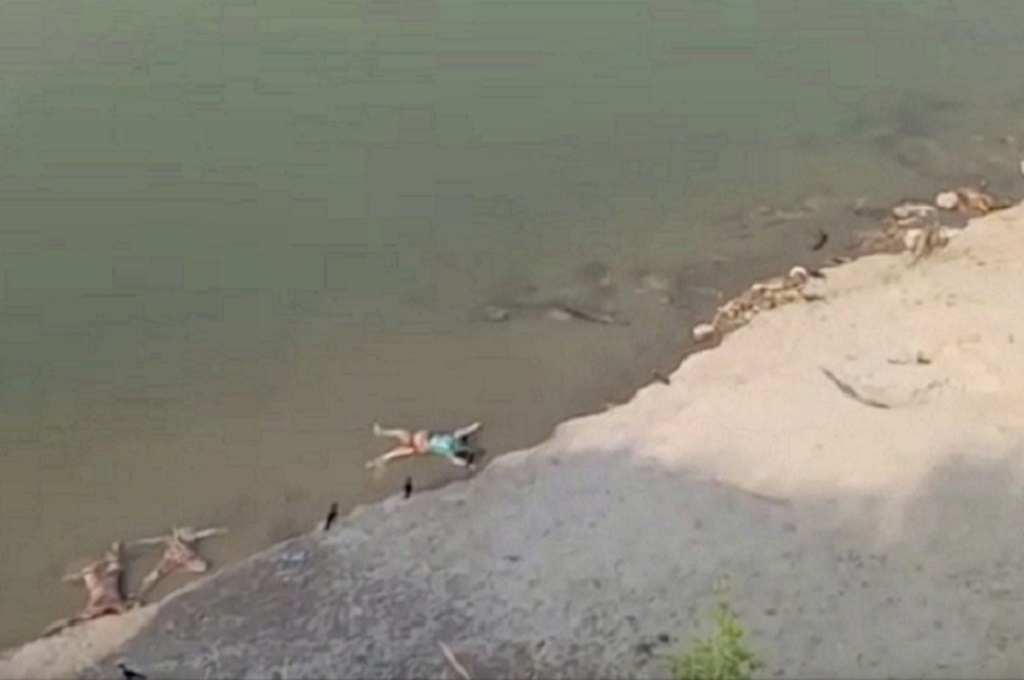 Scores of dead bodies found floating in India's Ganges River - Loop News
