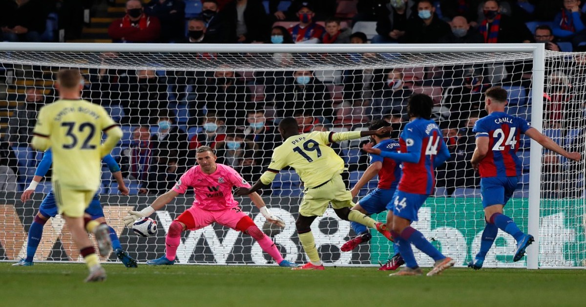 Arsenal beat Palace 3-1 in Premier League, keep European hopes alive ...