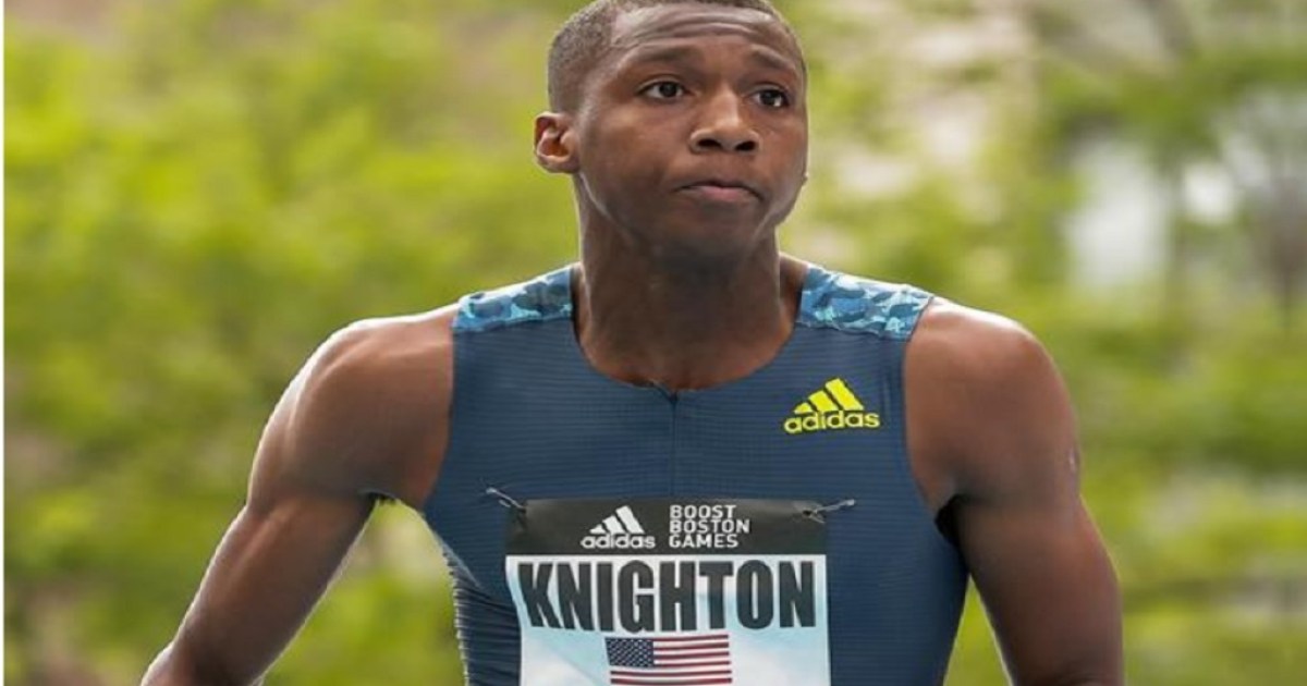 Knighton beats world U18 200m best with 20.04 at US Olympic Trials ...