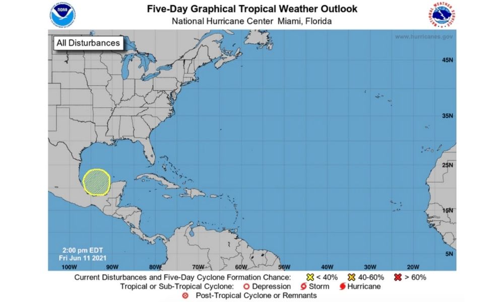 Hurricane center eyes potential system; could become a tropical storm ...