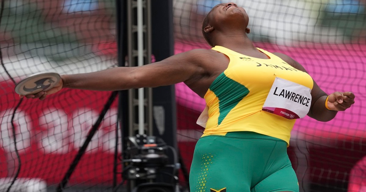 Jamaican champion Shadae Lawrence through to discus finals in Tokyo ...