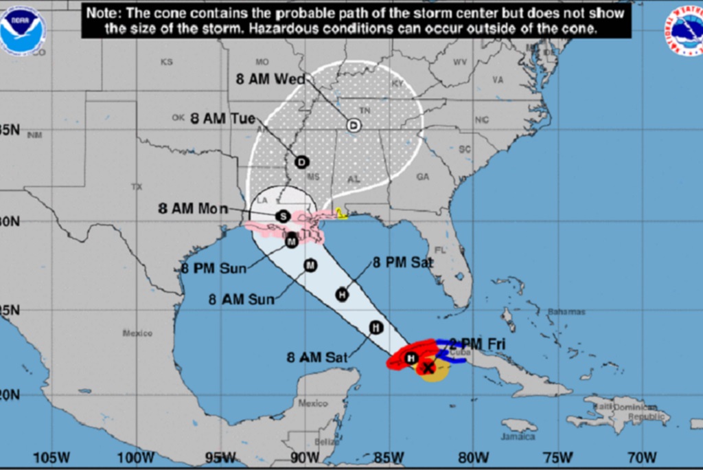 Ida becomes a Hurricane - Loop News