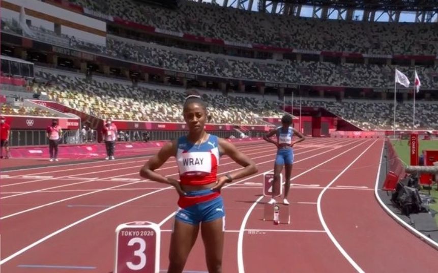 Cayman's Shalysa Wray runs personal best at Olympic 400 meter event ...