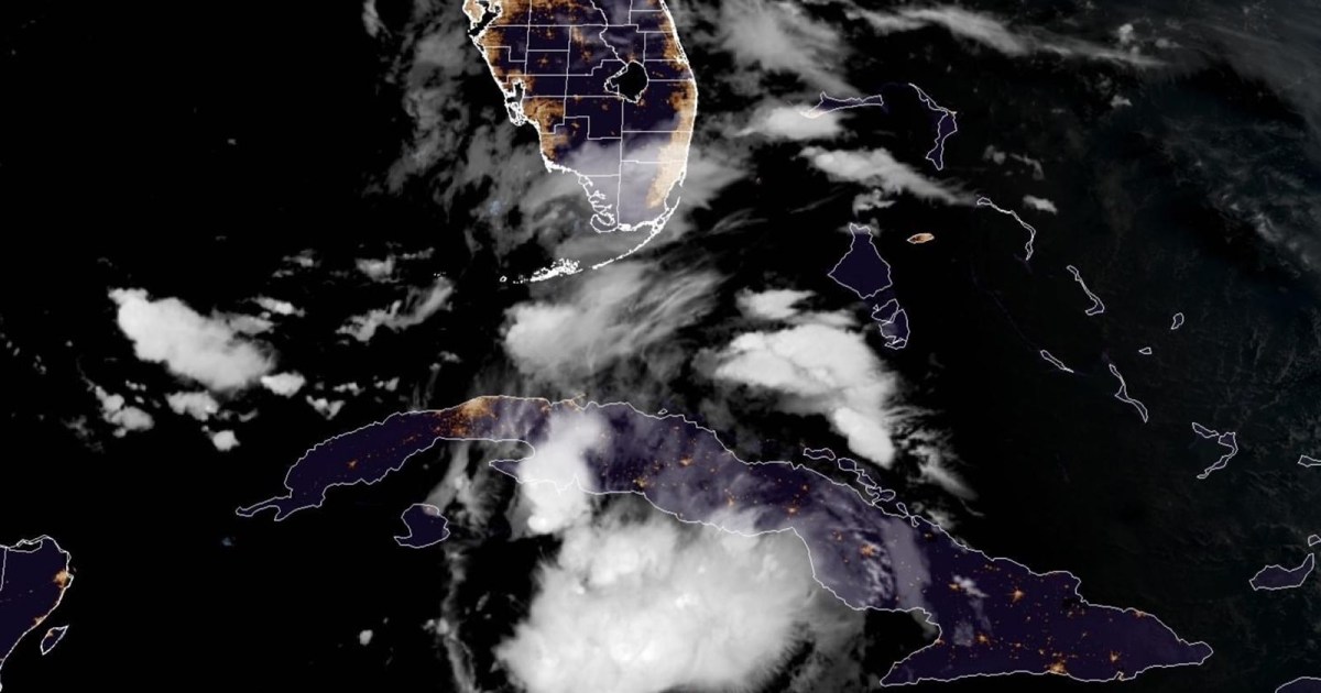 NHC: Tropical Depression Fred nearing Western Cuba, still disorganised ...