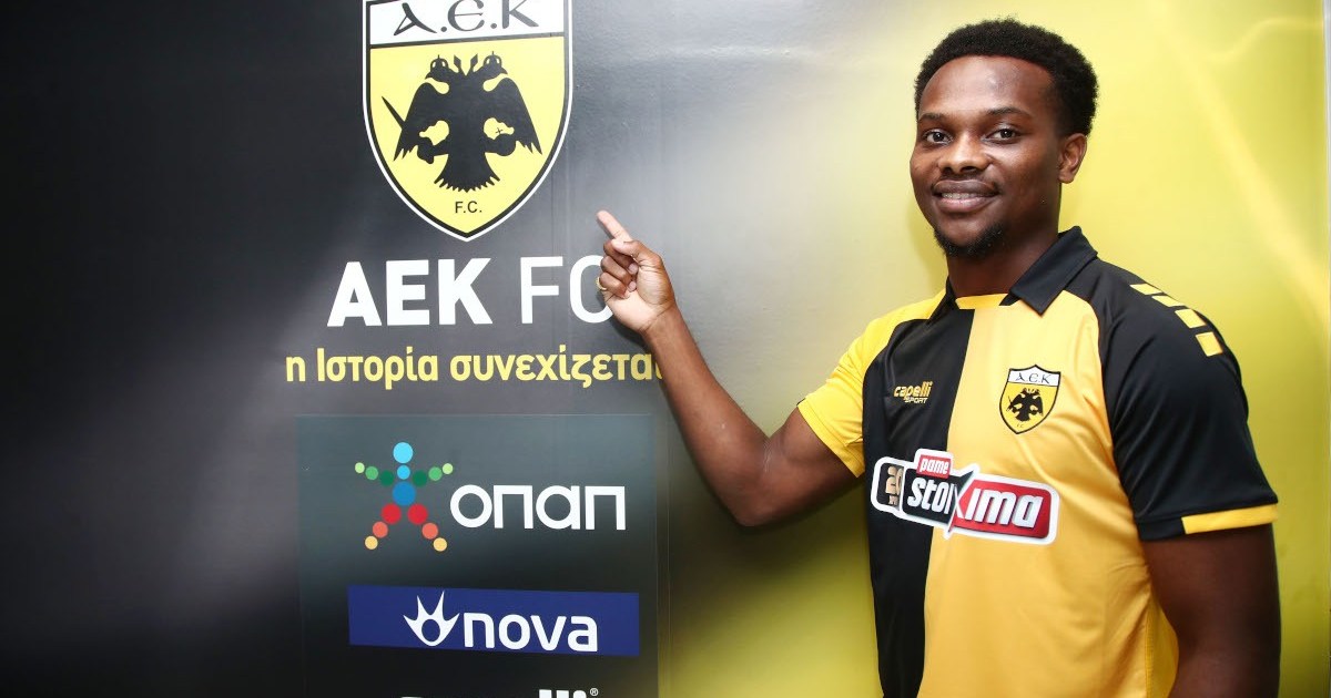 Levi Garcia sent off during AEK Athens draw wtih Crete - Loop News