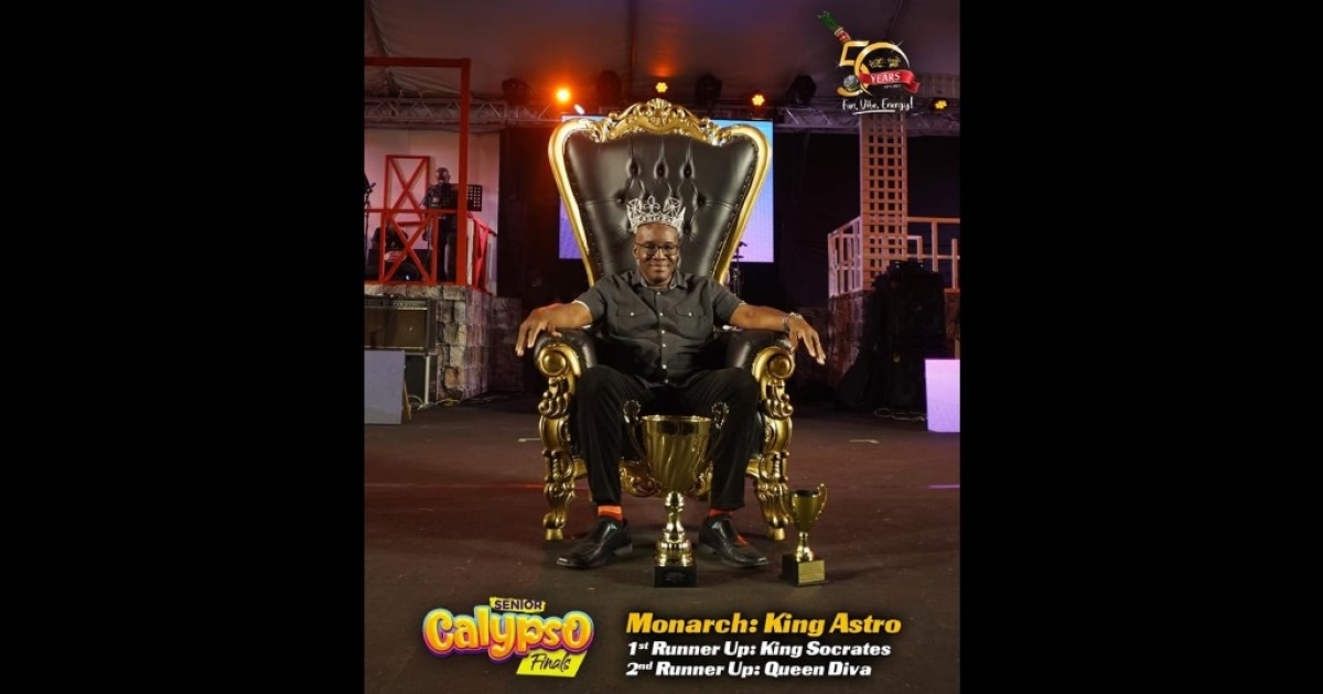 King Astro wins St Kitts and Nevis Calypso Monarch - Loop News