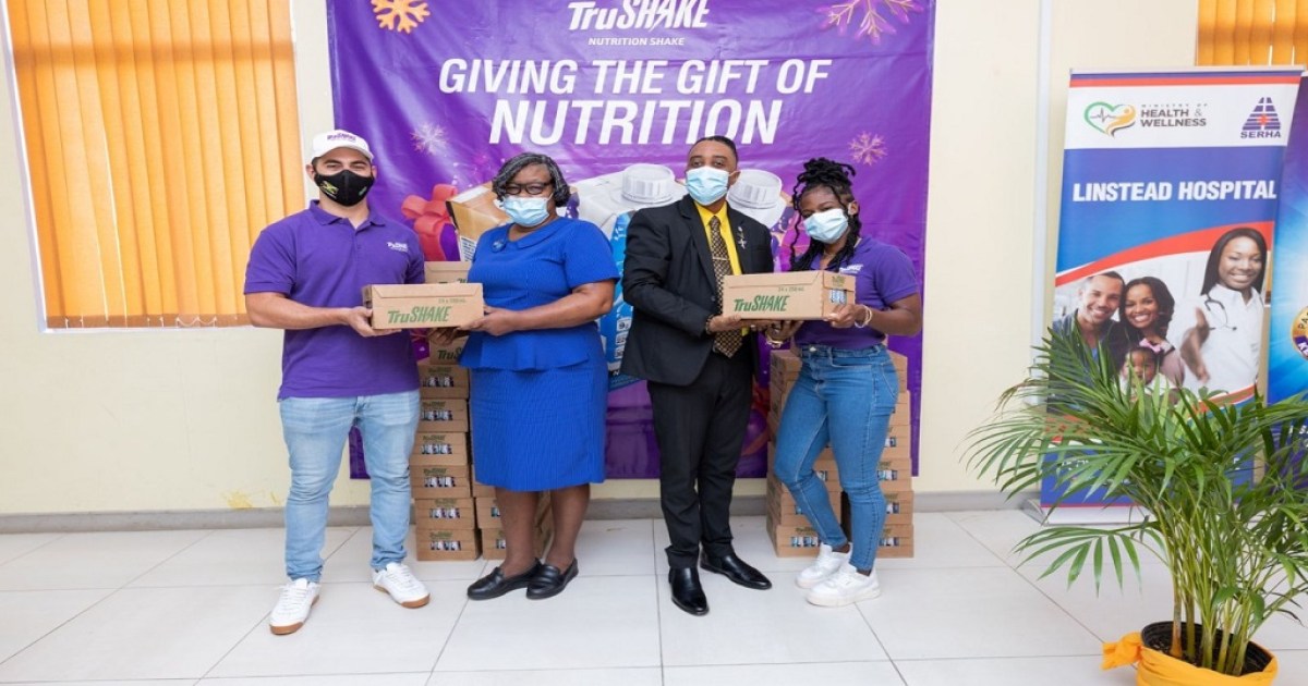 Trade Winds gifts Linstead Hospital with TruShake - Loop News