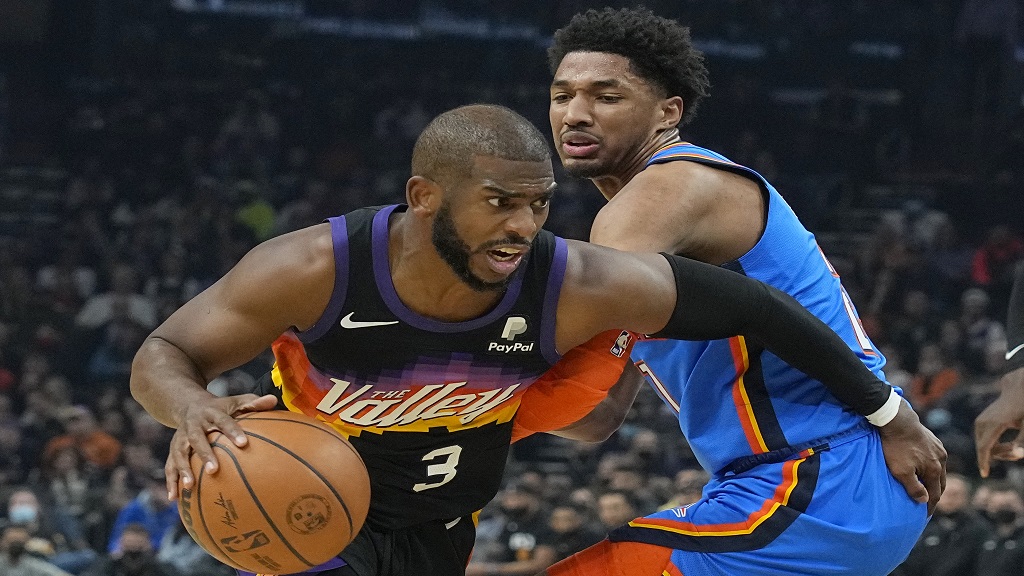 Booker, Johnson help NBA-leading Suns beat Thunder 113-101 - Loop News