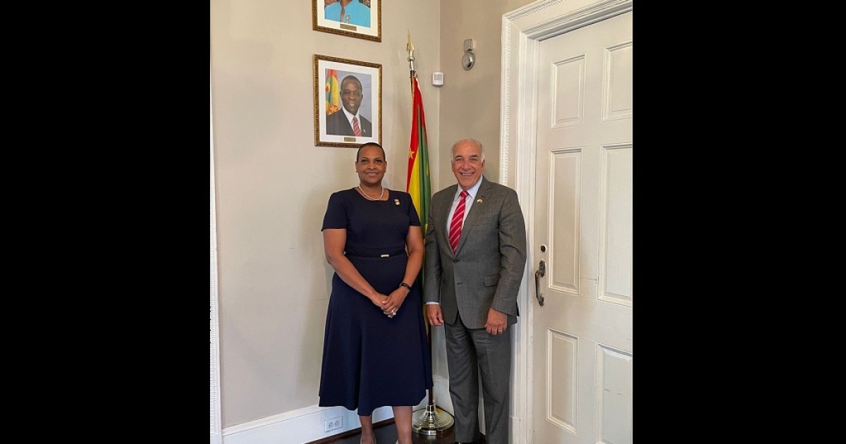 Grenada's Ambassador to US meets with SGU Chancellor on IT initiative ...
