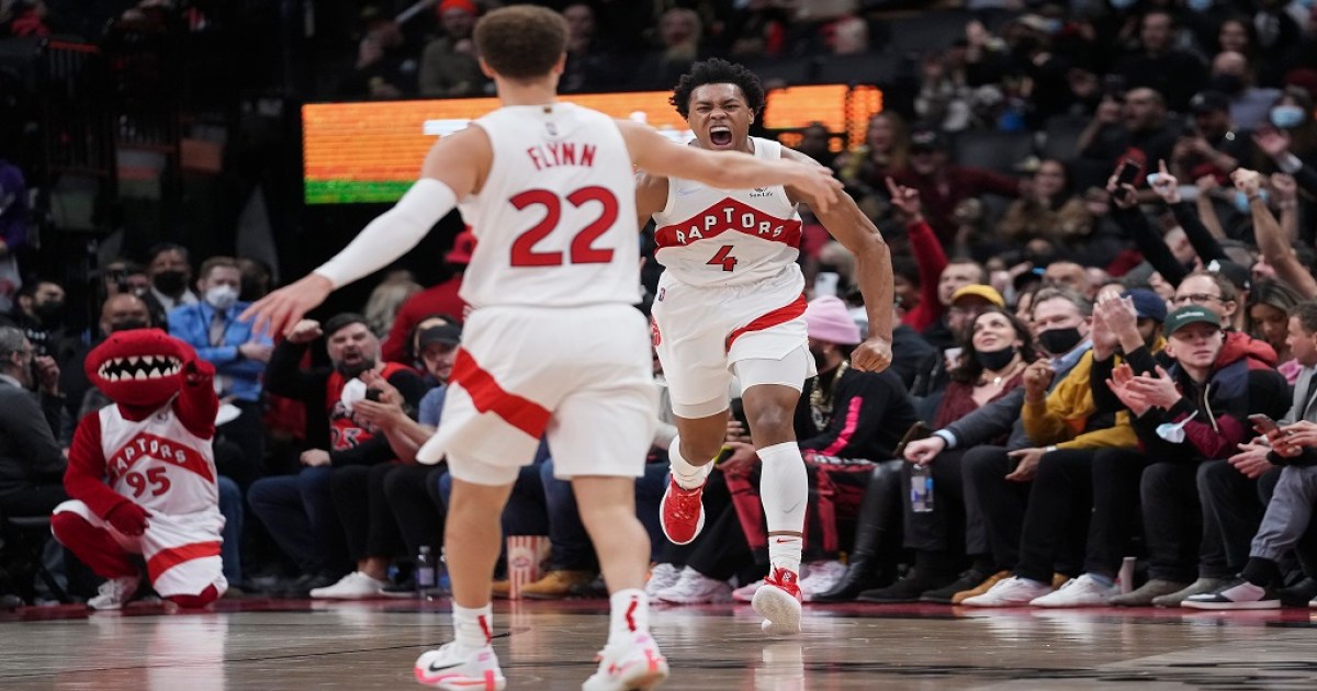 NBA: Raptors beat Nets again as full capacity returns in Toronto - Loop ...