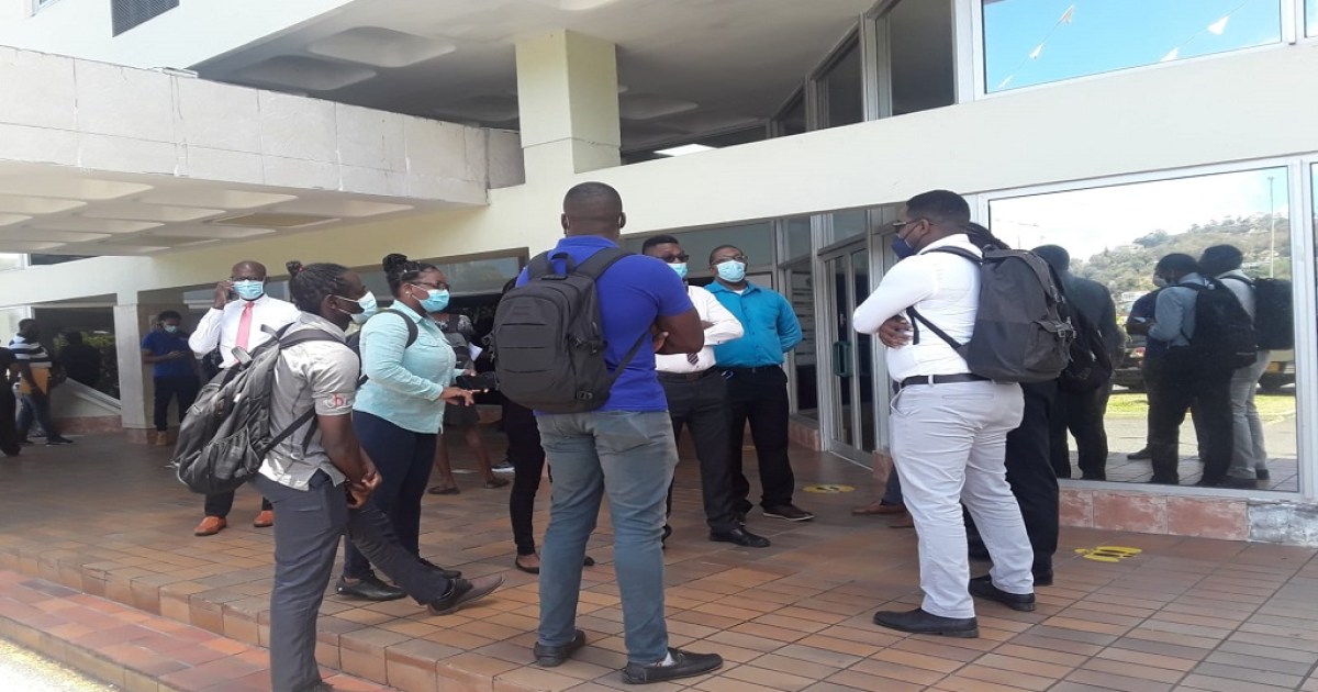 GITS employees walk out in protest for better working conditions - Loop ...